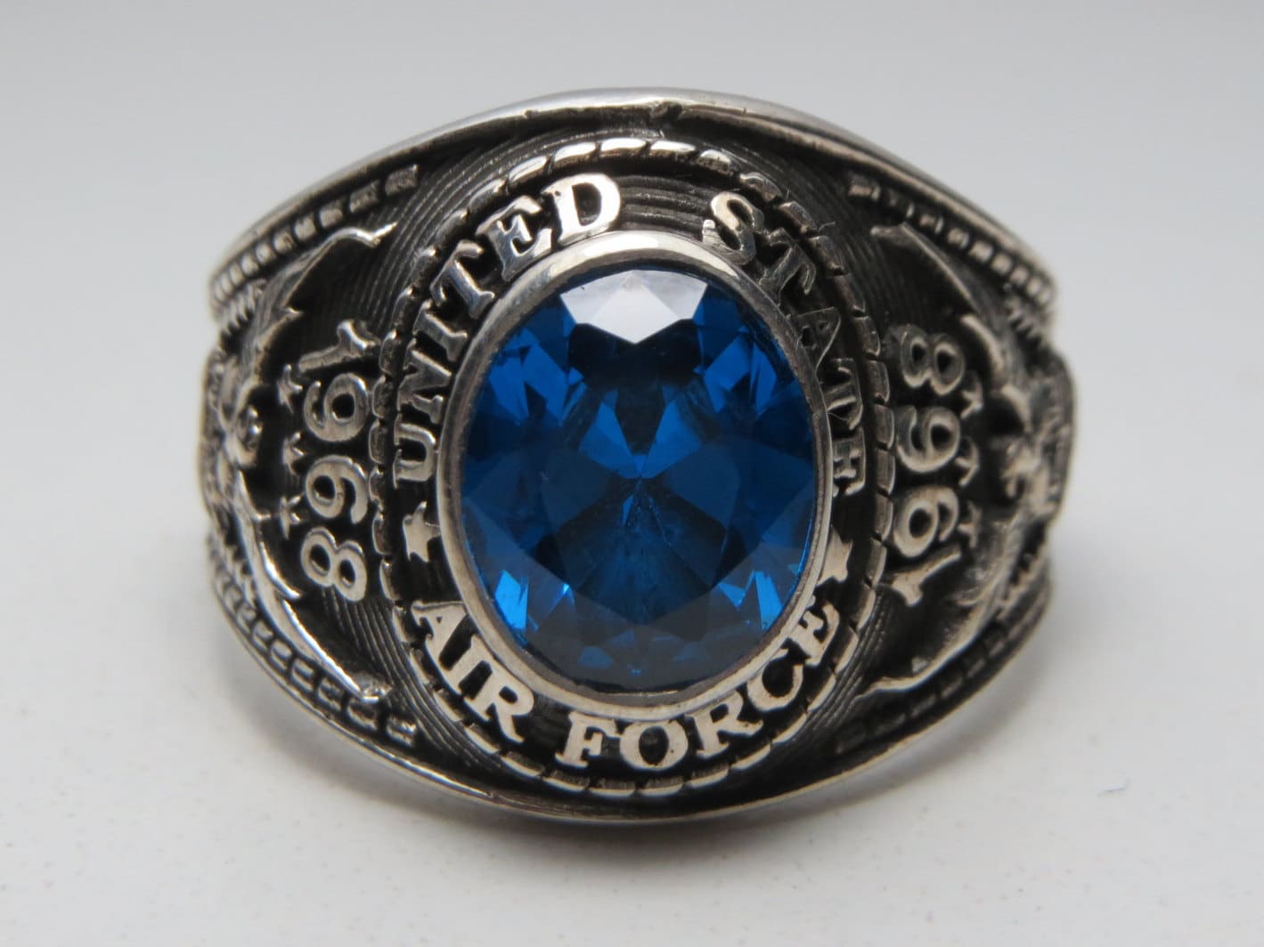 US Air Force Ring 1968 Sterling Silver 925 Gift - Etsy UK