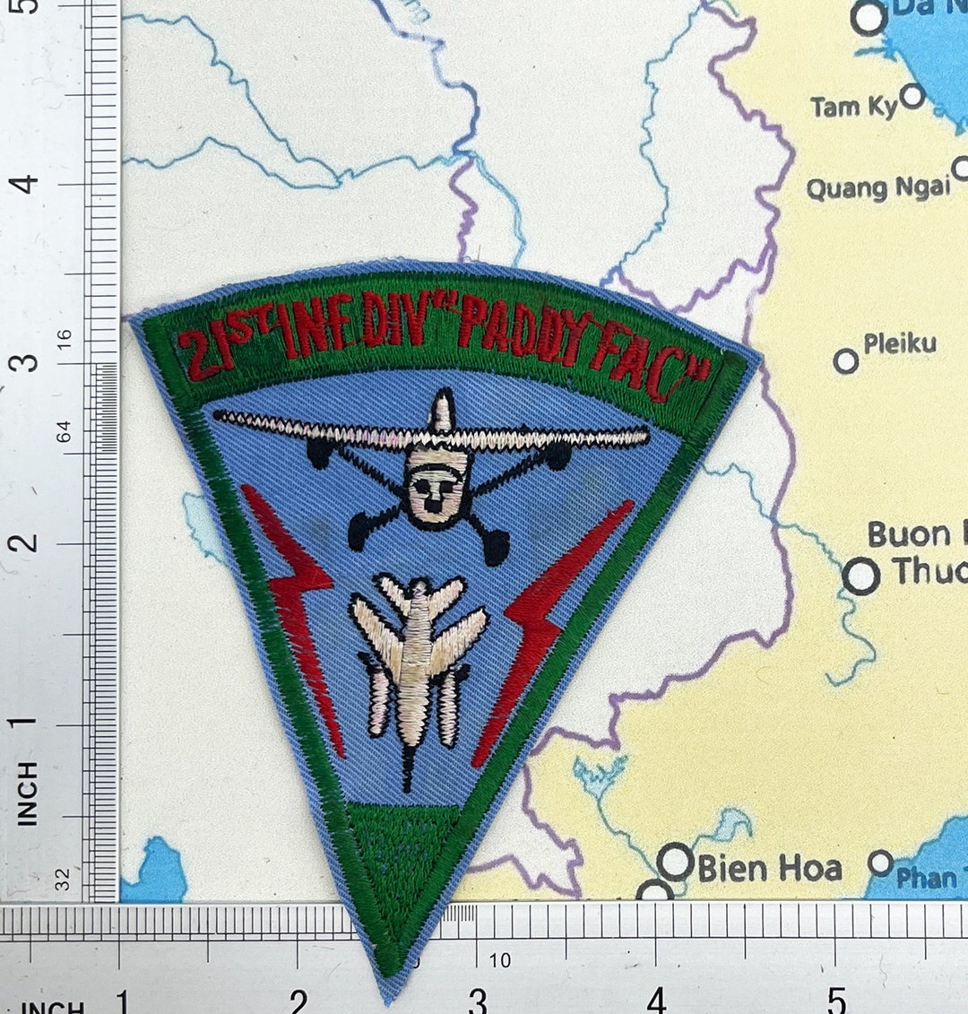 Patch US Army 21st ID O-1 FAC With F-100 Patch Usaf Patch - Etsy