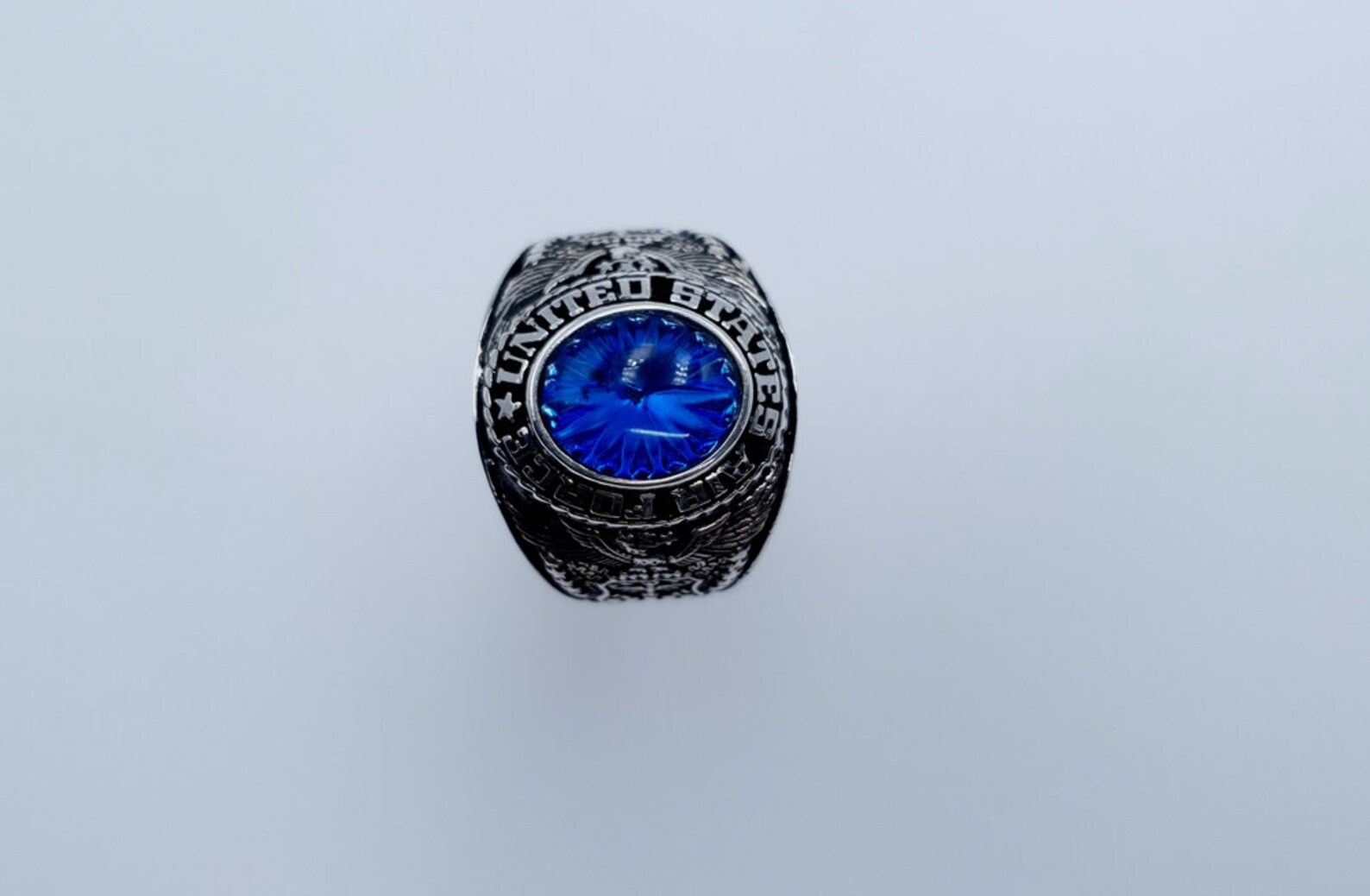 US Air Force Ring Sterling Silver 925 Gift Military Ring - Etsy