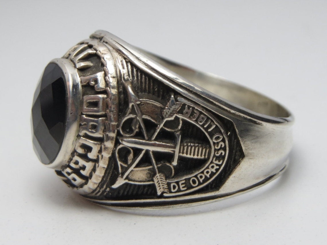 US Special Forces Ring Sterling Silver 925 Military Army | Etsy