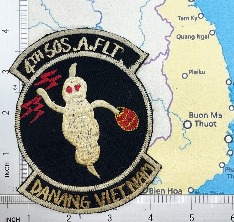 Patch USAF 4th SOS A Flight Danang Vietnam Special - Etsy