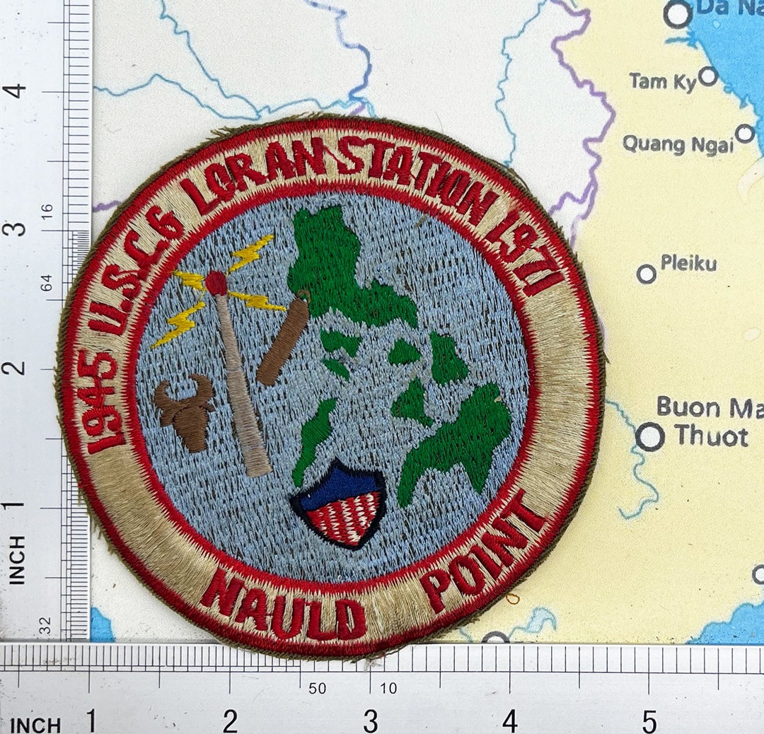 Patch , Uscg Vietnam Coast Guard Loran Station Patch , Uscg Patch , T1 ...