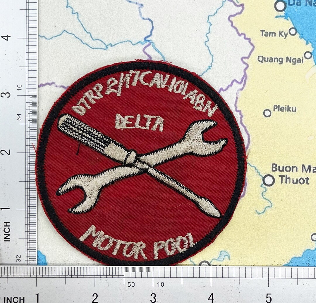 Patch , Us Army D Troop 17th Cavalry, 101st Airborne Patch Helicopter ...