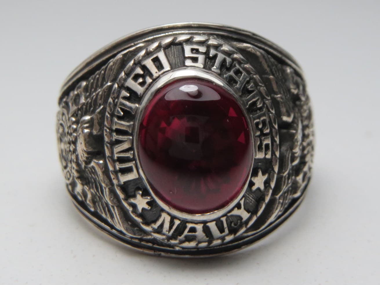 US Navy Ring Sterling Silver 925 Gift Military Ring - Etsy