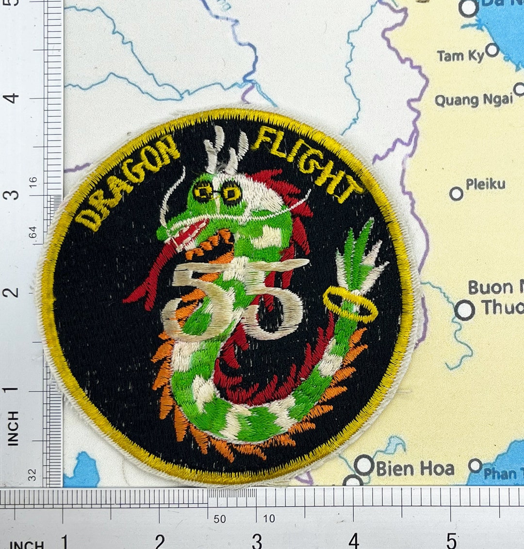 Patch US Army Dragon Flight 55th Aviation Vietnam Patch - Etsy