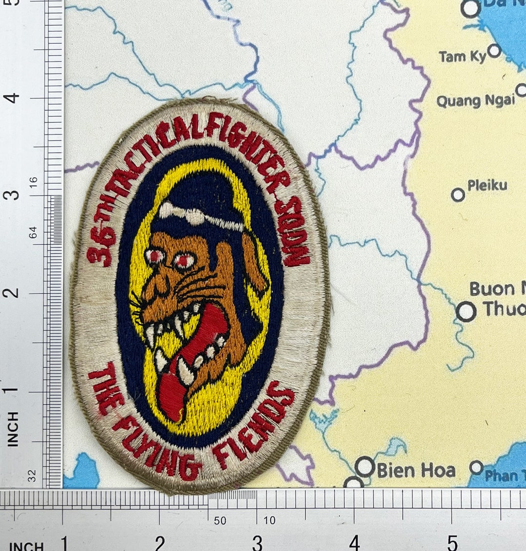 Patch Usaf 36th Tactical Fighter Squadron 36 Tfs V2 Patch - Etsy