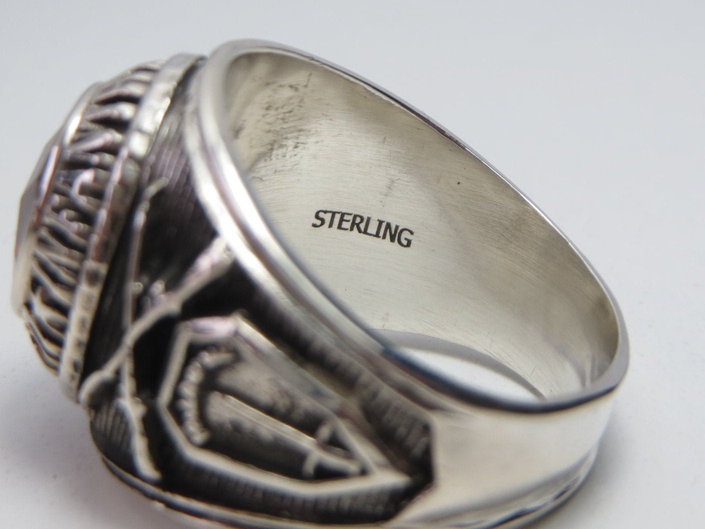 US Army Infantry Ring Sterling Silver 925 Gift | Etsy