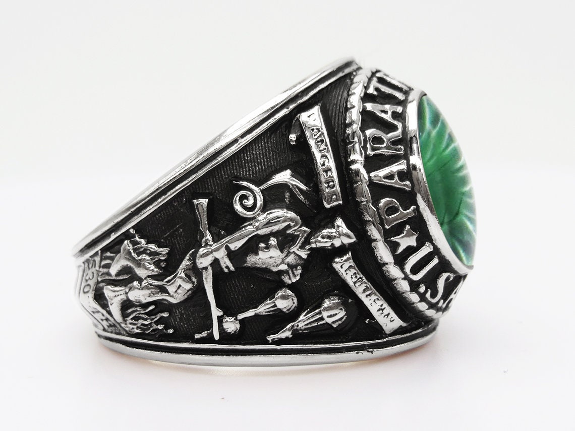 US Paratrooper Ring USA ARMY Sterling Silver 925 - Etsy