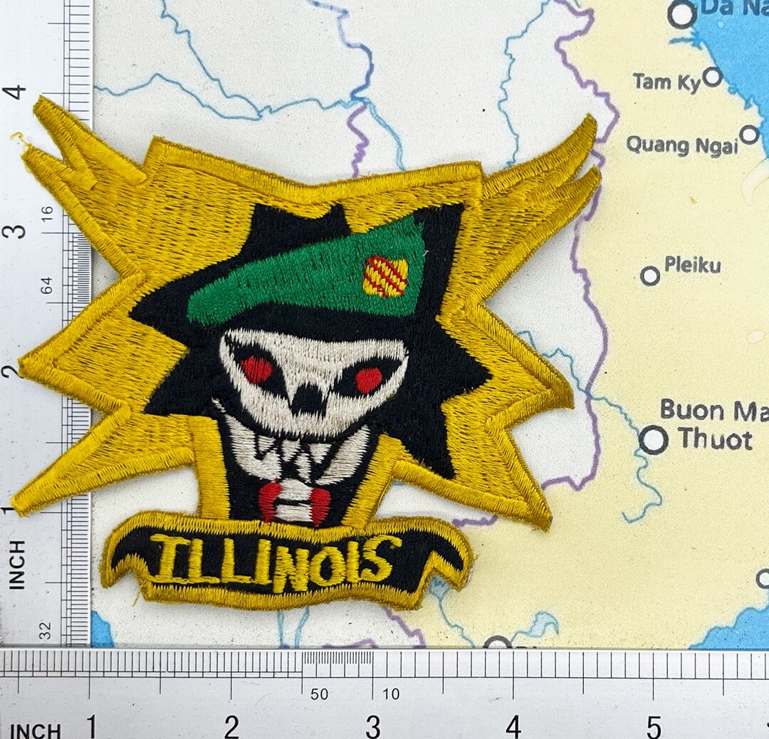 Patch , Ussf , 5th Special Forces Group Macv-sog ILLINOI Steam Patch ...