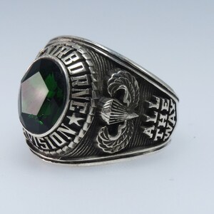 82nd Airborne Division Ring Sterling Silver 925 Gift - Etsy