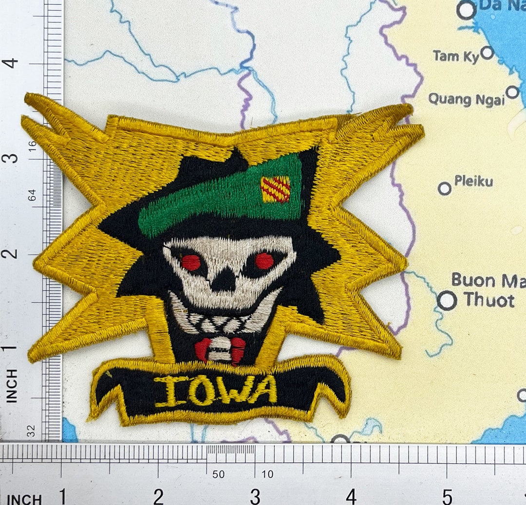 Patch Ussf 5th Special Forces Group Macv Sog Iowa Team Patch T1 207 Etsy 