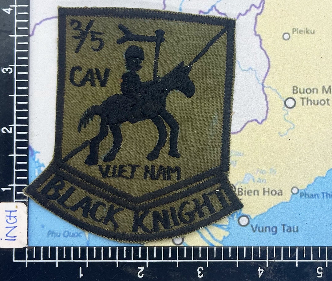 Patch , Us 3rd Squadron 5th Armored Cavalry Rgt Black Knight Patch , T6 ...
