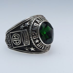 82nd Airborne Division Ring Sterling Silver 925 Gift - Etsy