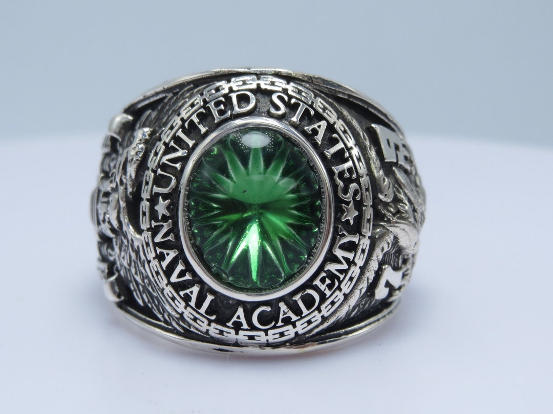 US Navy Ring , 1979 , USN , USNA , Sterling Silver 925 , Gift ...