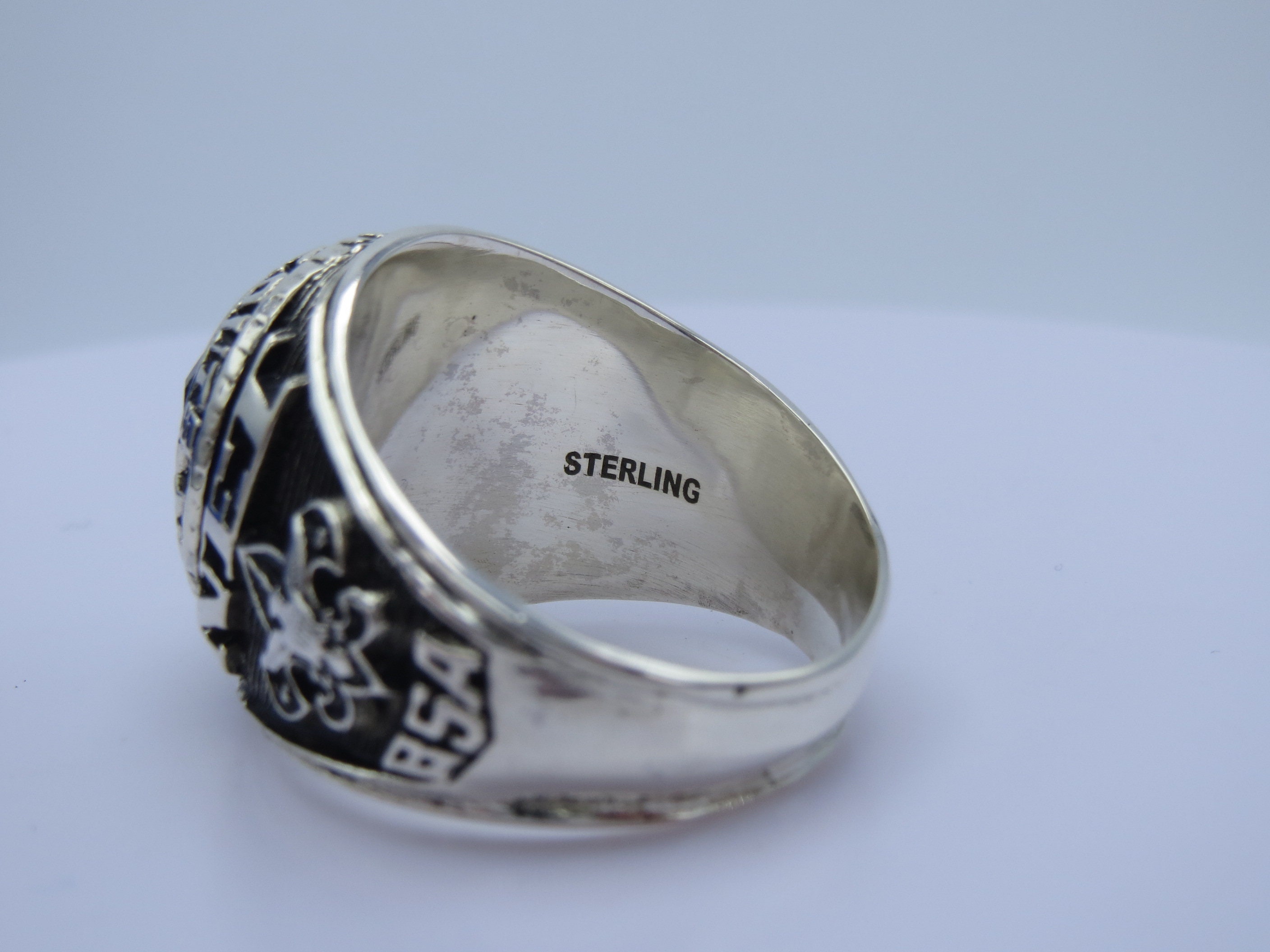 Boy Scouts of America Bsa ring / Usaf USSF USCG Army | Etsy