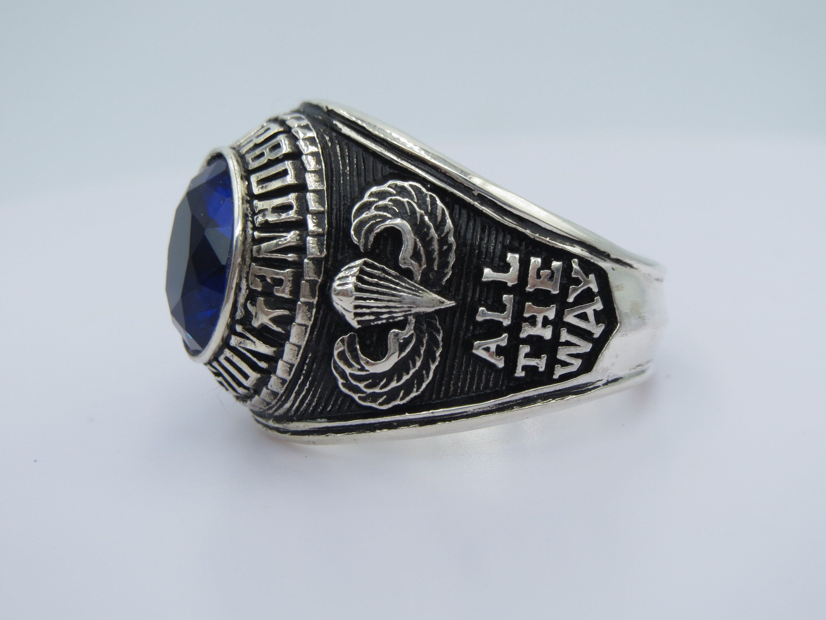 82nd Airborne Division Ring Sterling Silver 925 - Etsy UK