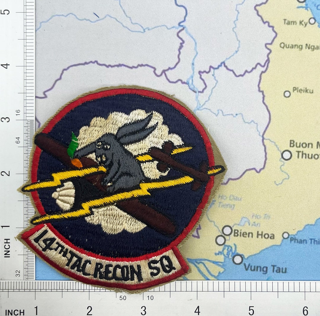 Patch , Usaf , 14th Tactical Reconnaissance Sqn Vietnamw Patch - Etsy