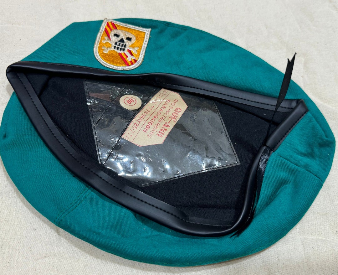 Beret , Special Forces , Airborne Saigon Green Beret , D - Etsy