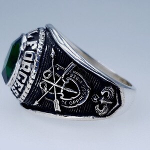 US Special Forces Ring , Sterling Silver 925 , Military , Army , Gift ...