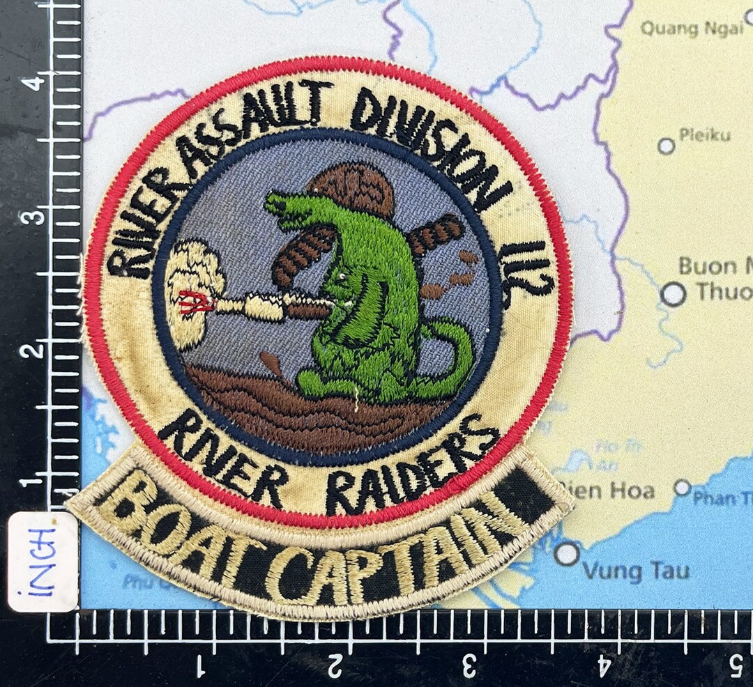 Patch , River Assault Division 112 , River Raiders , Vietnam War Patch ...