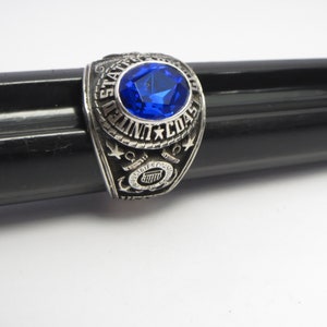 US Coast Guard Ring , USCG , Sterling Silver 925 , Gift , Military Ring ...