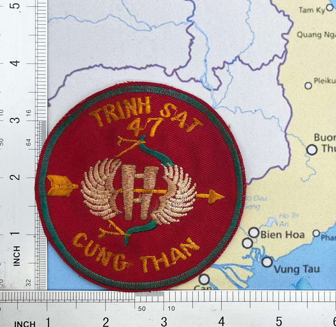 Patch , ARVN 47th Ranger Battalion RECON trinh Sat Cung Than Pocket ...