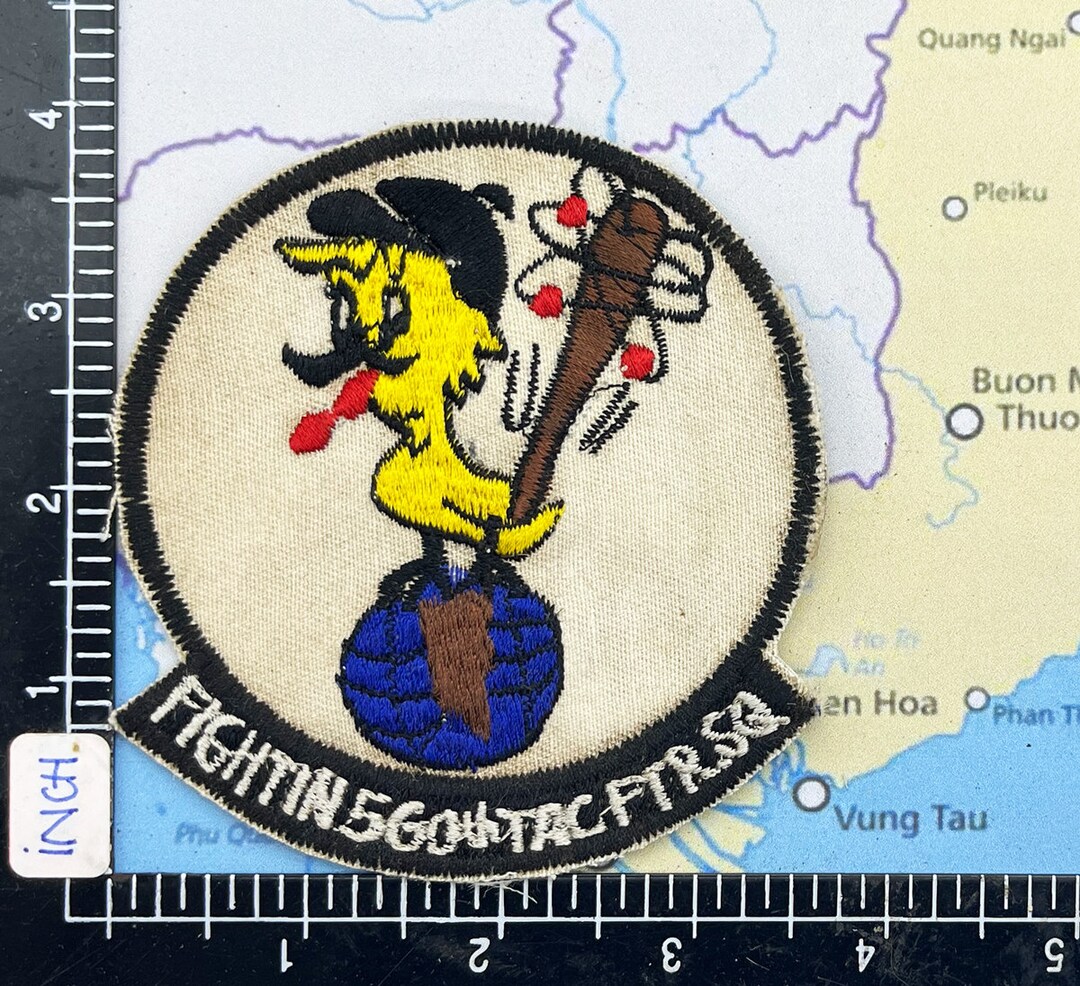 PATCH , Vietnam Fighting 560th Tactical Fighter Squadron Patch ...