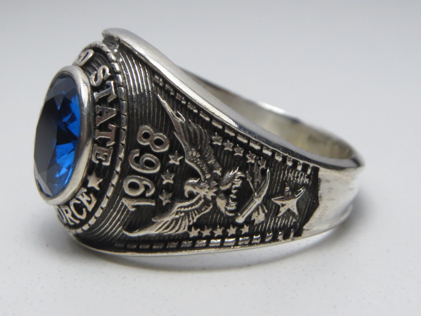 US Air Force Ring 1968 Sterling Silver 925 Gift - Etsy UK