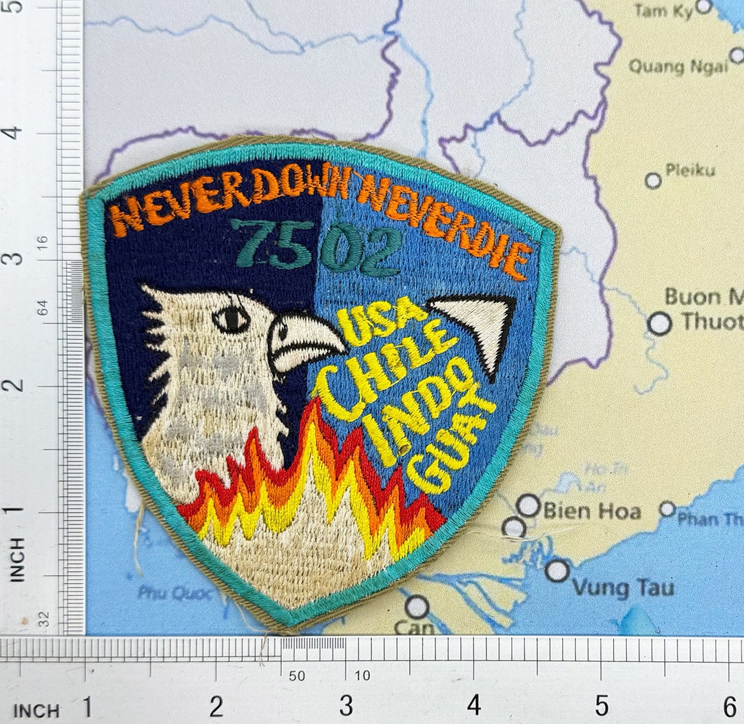 Patch Usaf Undergraduate Pilot Training Class Patch 75-02 - Etsy