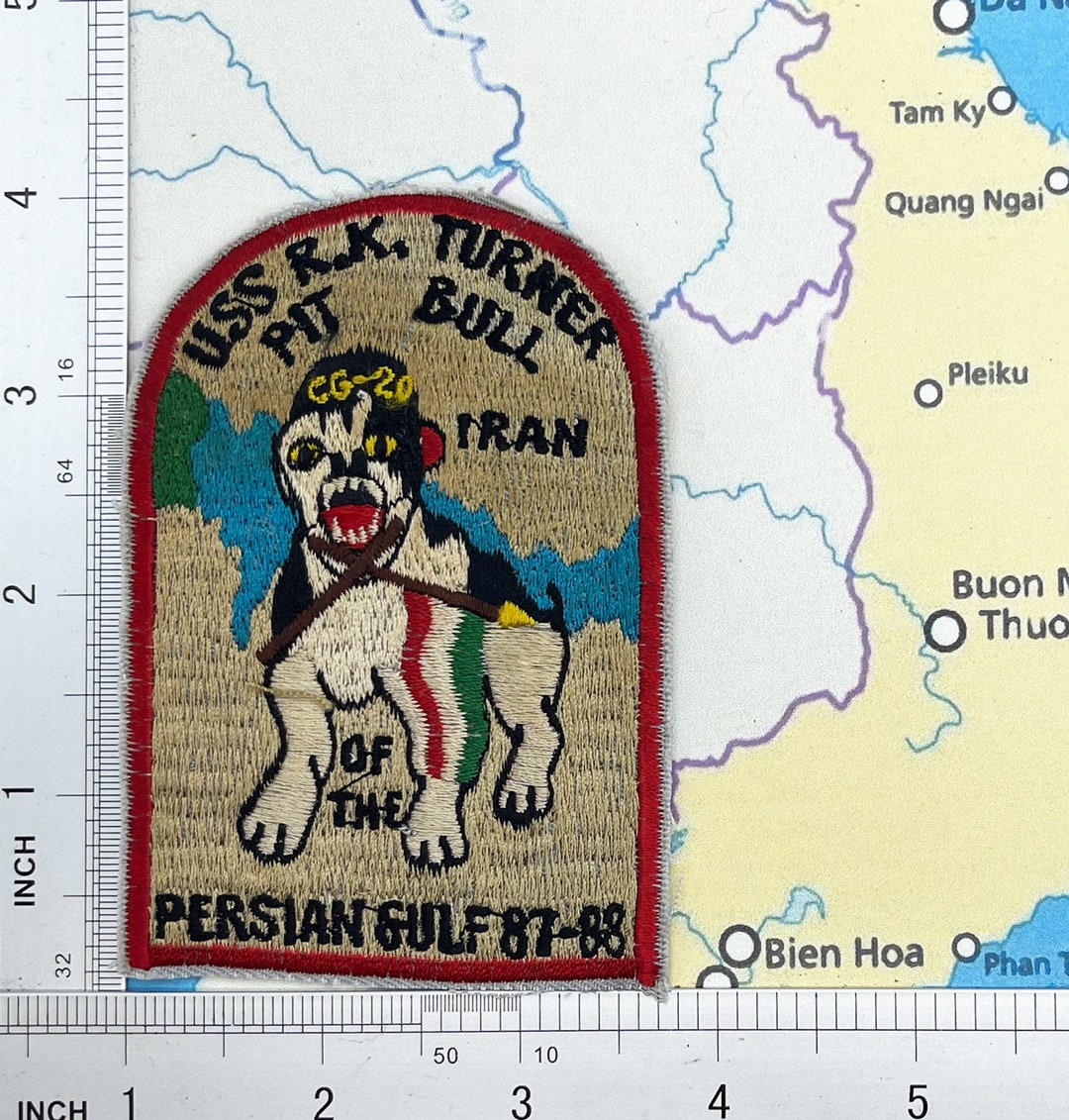 Patch Uss R K Turner Persian Gulf Patch Usn Patch - Etsy