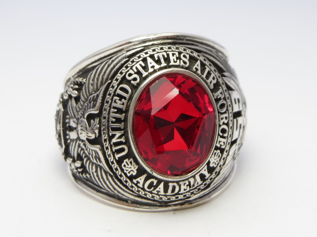 US Air Force Ring USAF 1959 USNA Sterling Silver 925 - Etsy