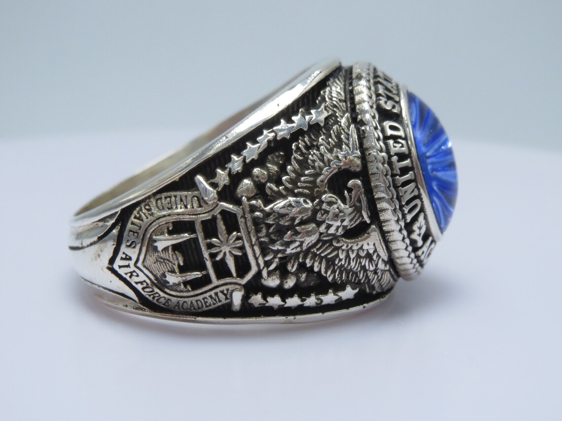 US Air Force Academy Ring USAF 78 Sterling Silber 925 | Etsy