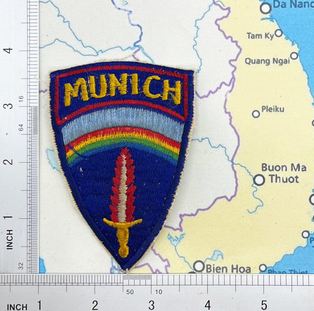 Patch , Munich , Us Army Germany , Occupation Force Patch , Europe ...