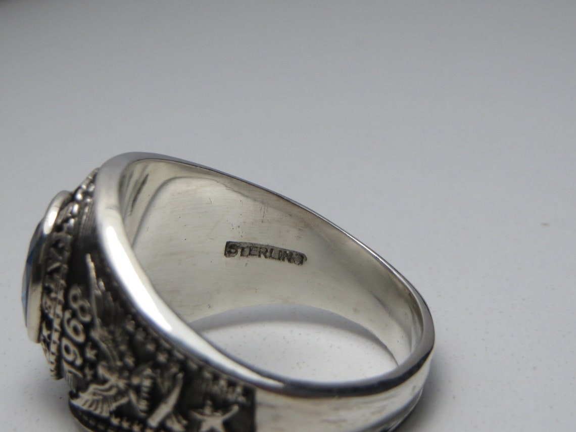 US Air Force Ring 1968 Sterling Silver 925 Gift | Etsy