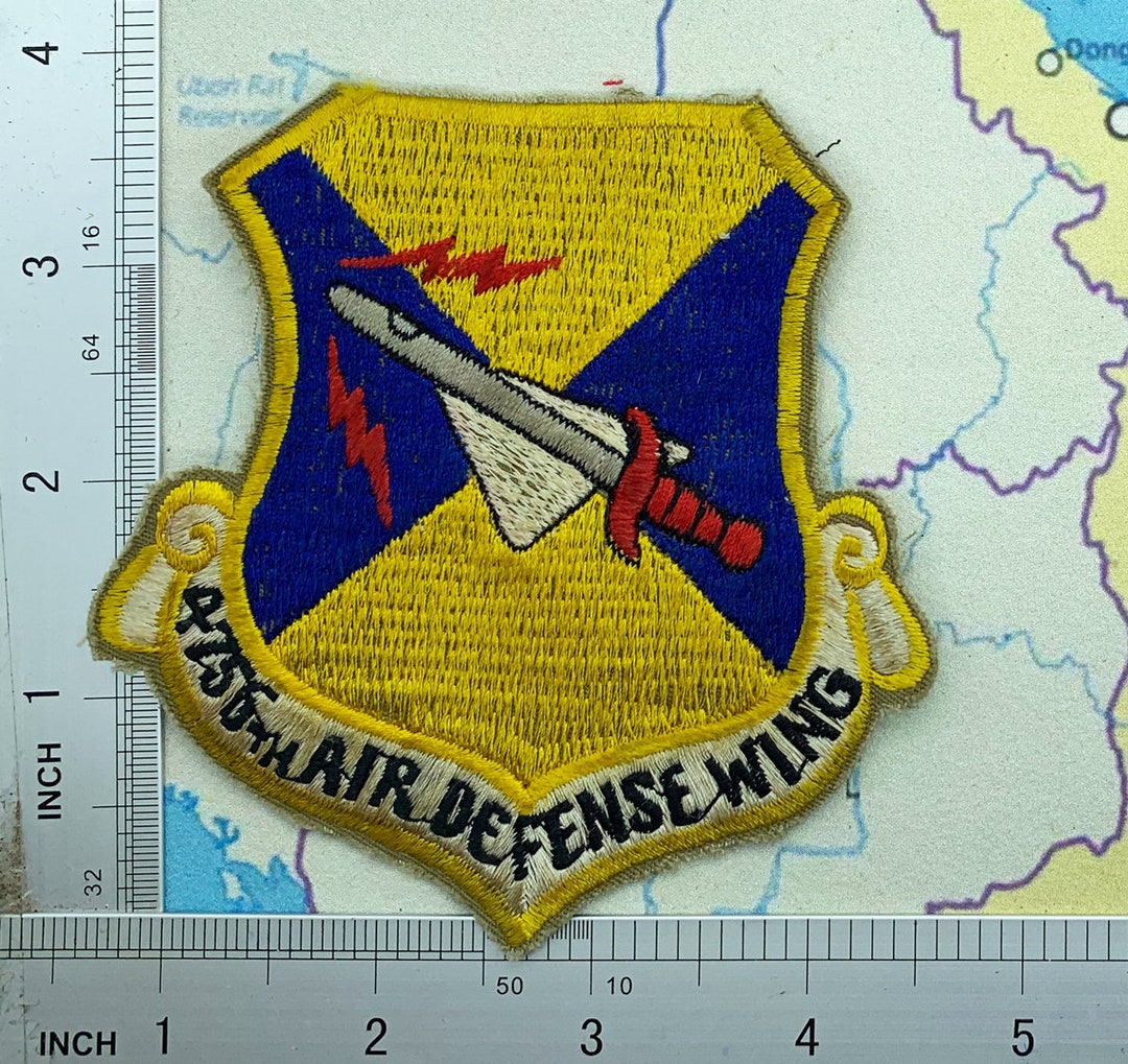 Patch , Air Force Squadron , Usaf 4756th Adw Defense Wing Patch , T6 ...