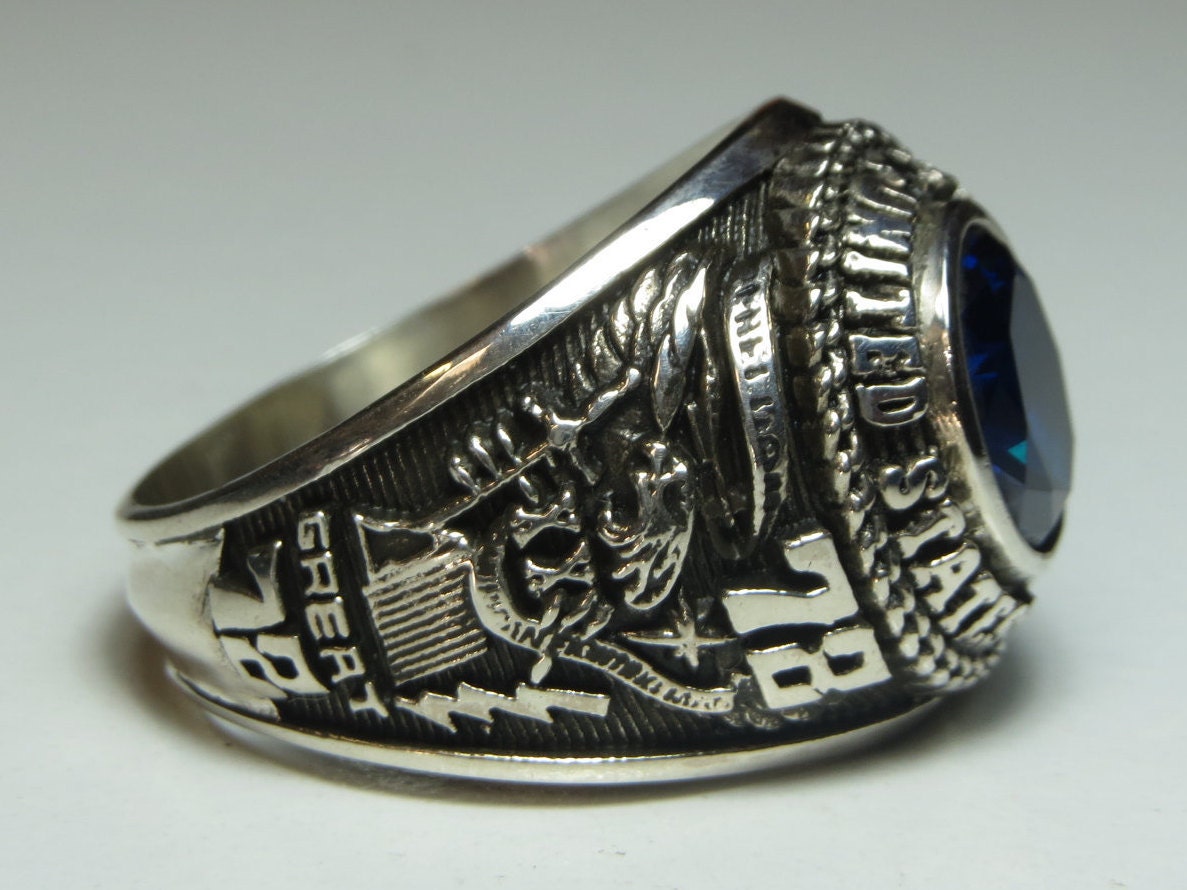 US Air Force Ring Sterling Silver 925 Gift Great | Etsy