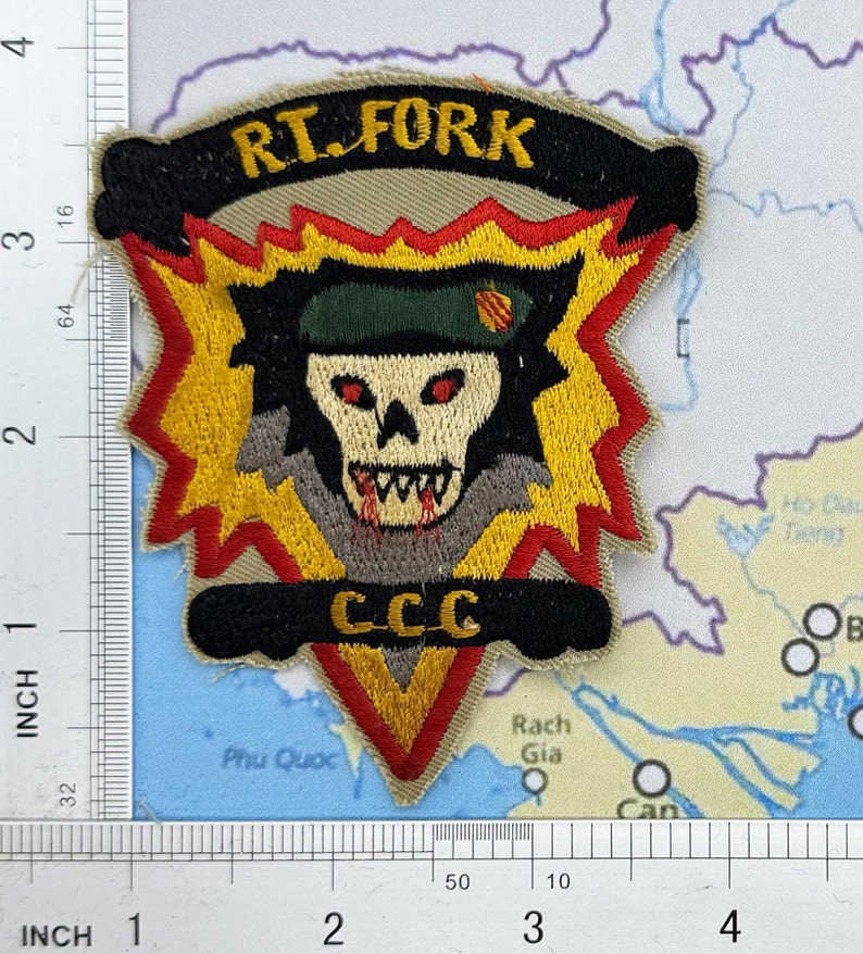 Patch , Ussf , 5th Sfgrp Macv-sog , Ccn , Ccn , Ccc , Ccs , RT FORK ...