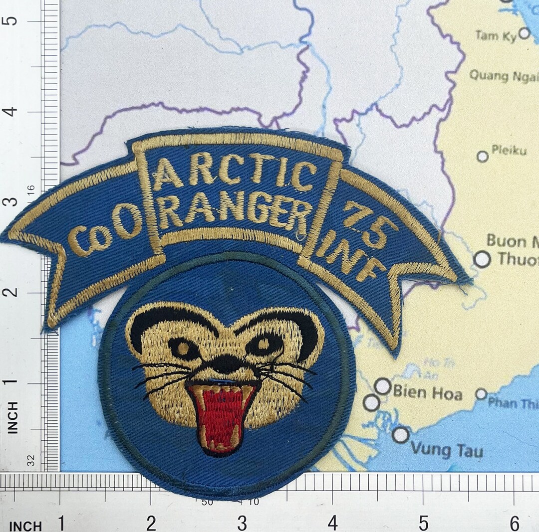 Patch , Arctic Ranger 75 Inf Co O Patch , 75th Ranger Patch , D13 - Etsy