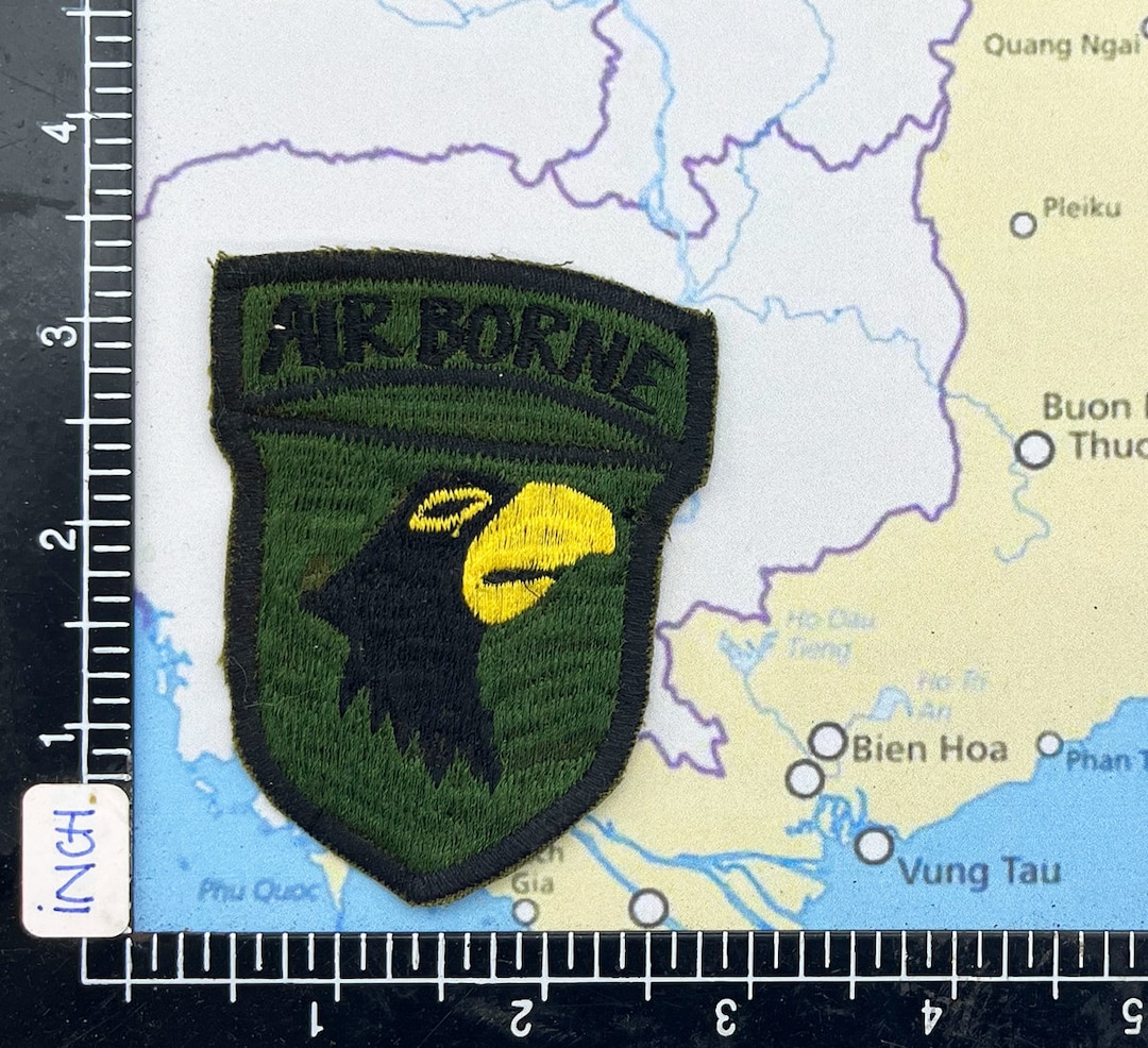 Patch , 101st Airborne Division screaming Eagle Vietnam War Patch , T1 ...