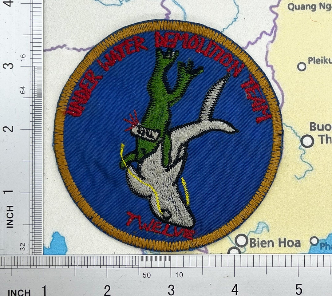 Patch , Vietnam US Navy SEAL USN Underwater Demolition Team 12 Patch ...
