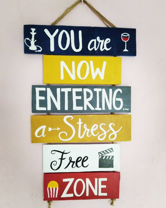 Signs Home & Living 12*20 Wooden wall hanging wall decor Wall Décor ...