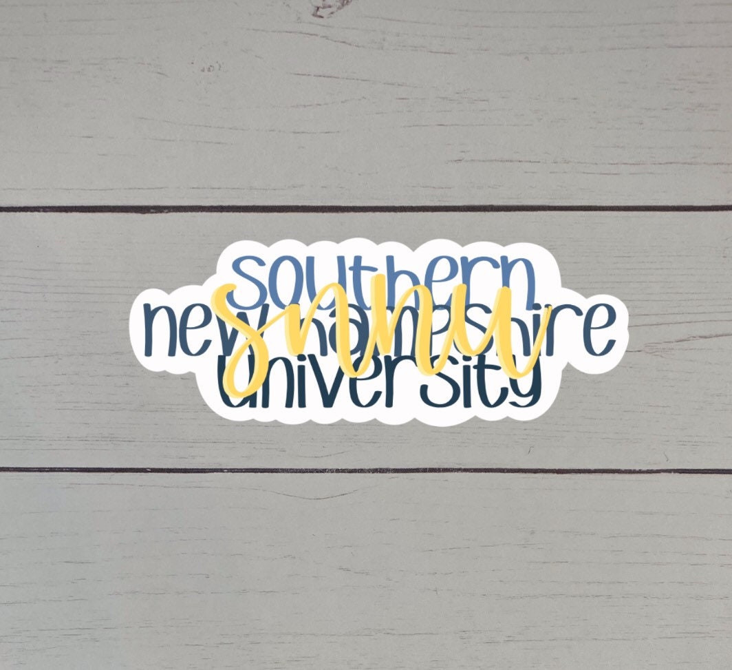 Southern New Hampshire University Sticker / Penmen / | Etsy