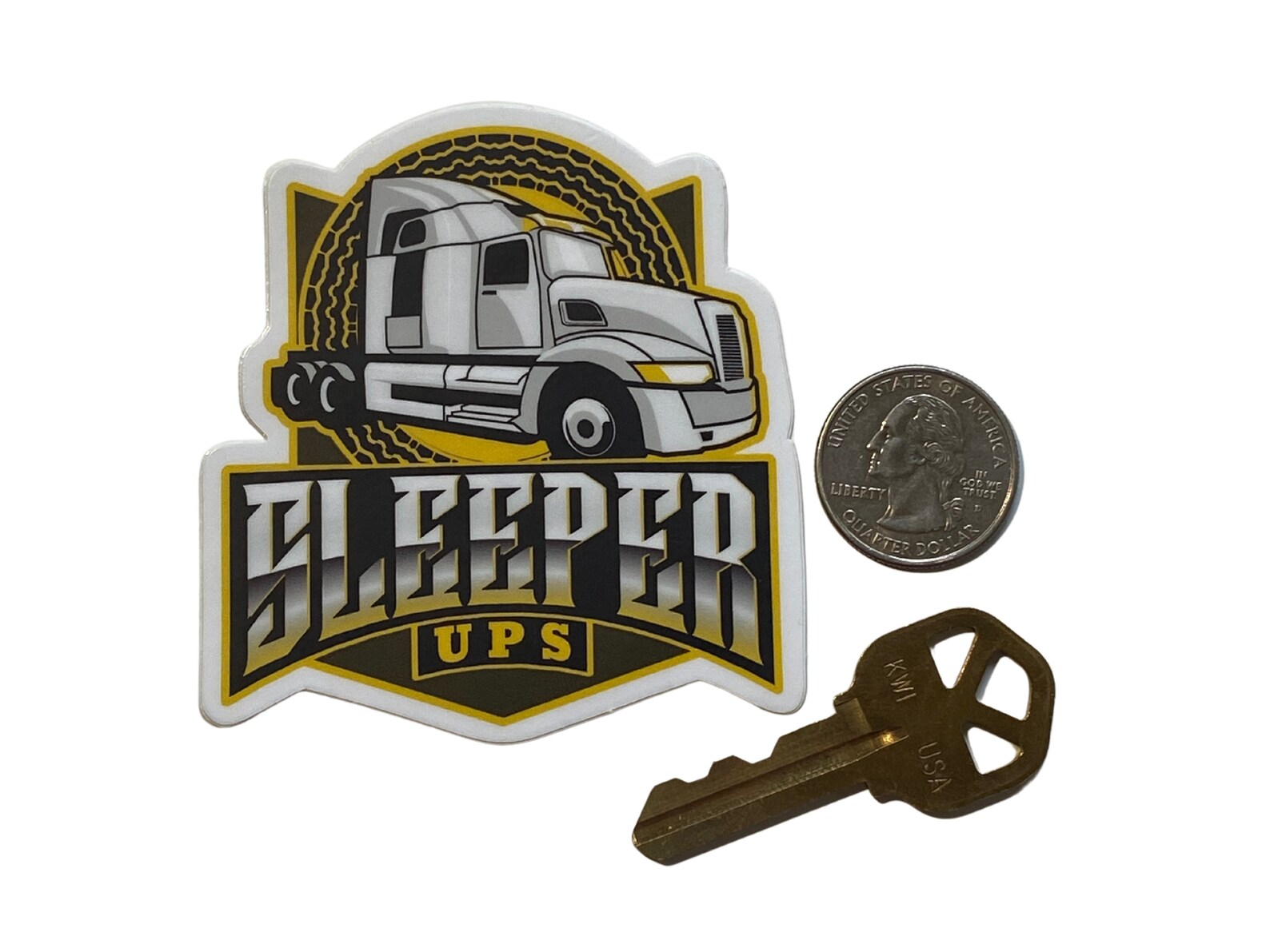 UPS Truck | Semi Truck | Feeder | Sleeper | Driver | Wife | Vinyl Decal ...