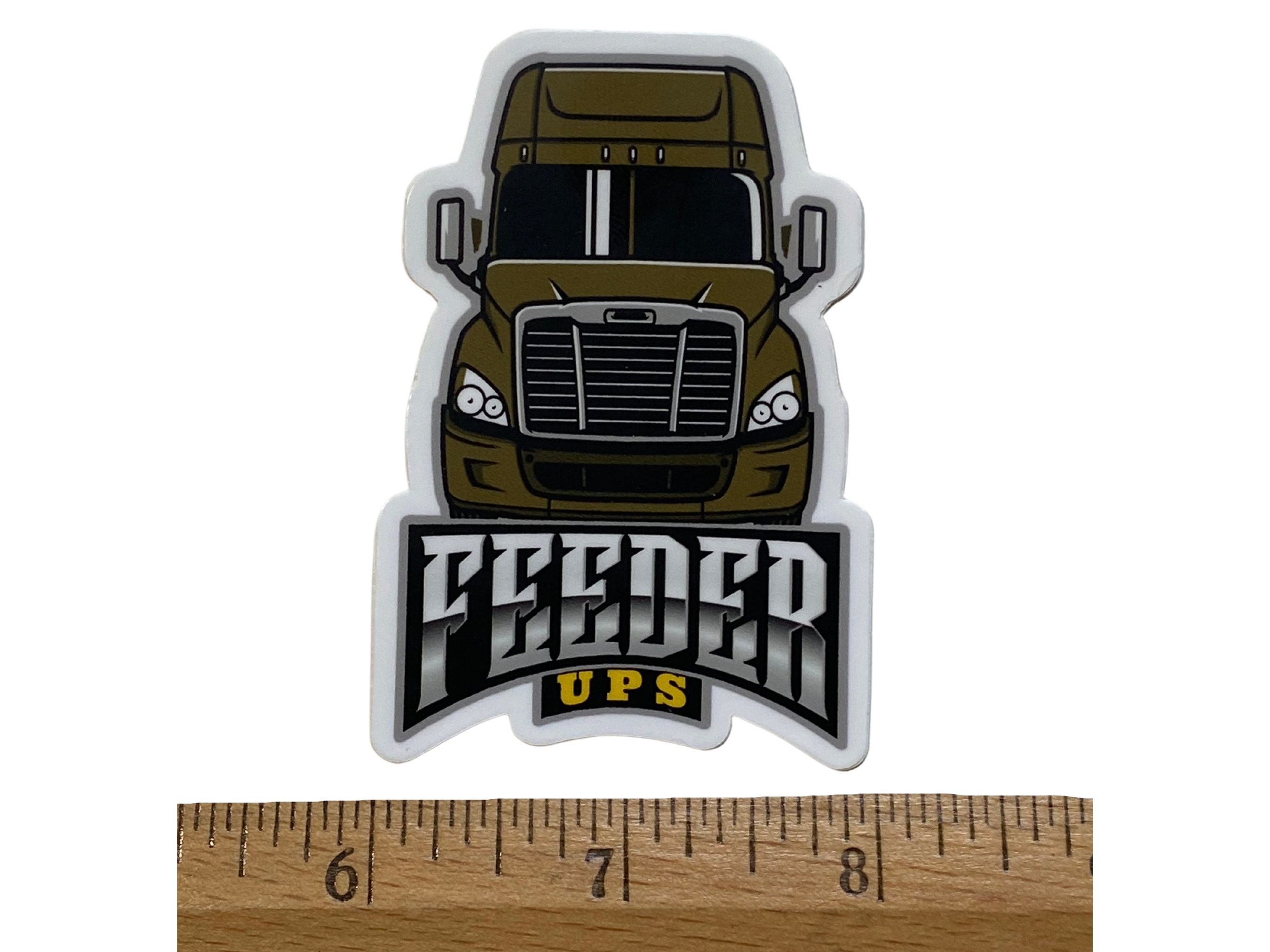 UPS Truck | Semi Truck | Feeder | Sleeper | Driver | Wife | Vinyl Decal ...