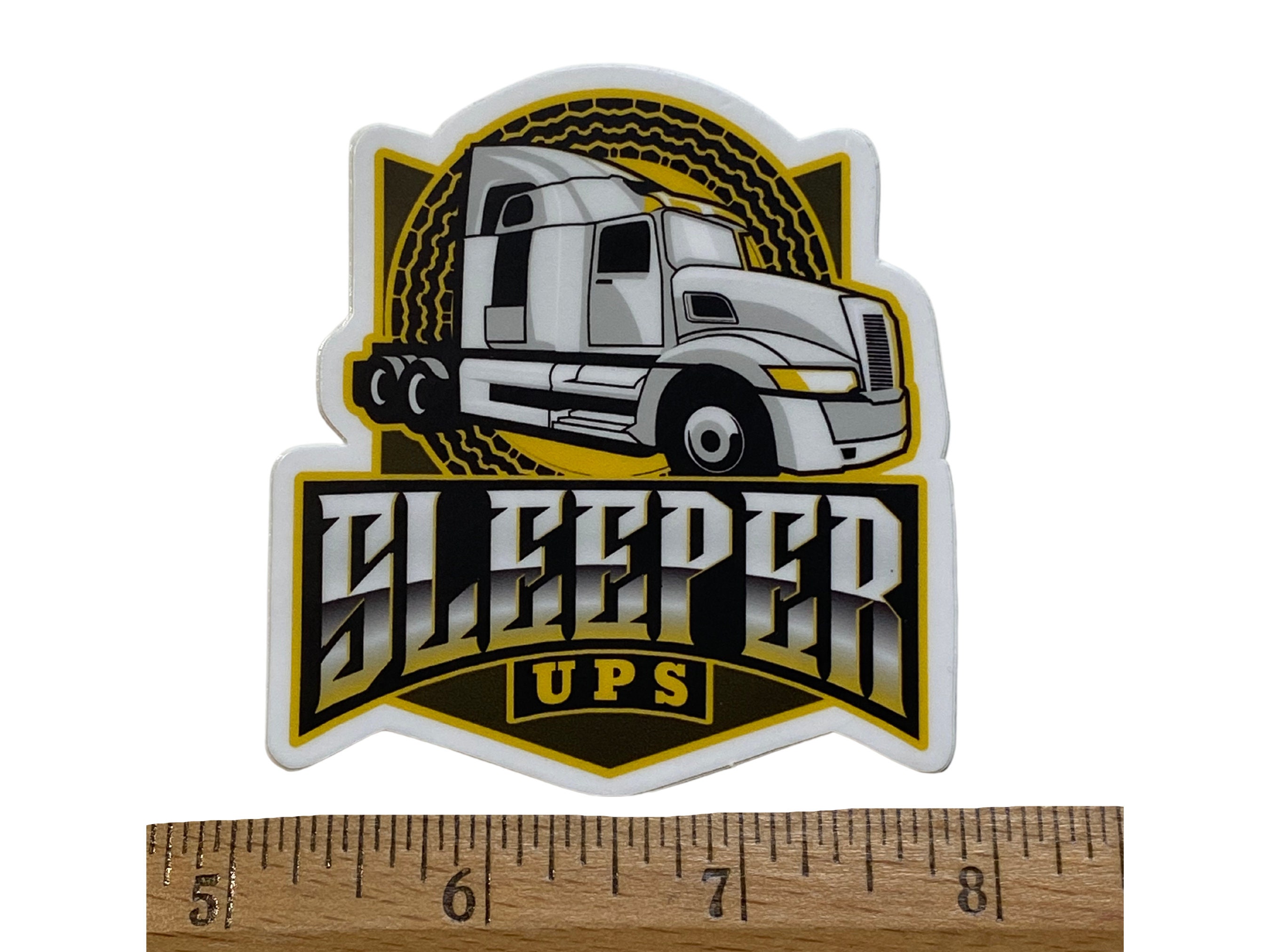UPS Truck | Semi Truck | Feeder | Sleeper | Driver | Wife | Vinyl Decal ...