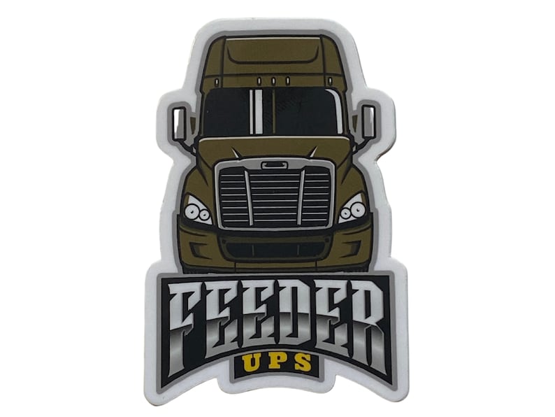 UPS Truck | Semi Truck | Feeder | Sleeper | Driver | Wife | Vinyl Decal ...
