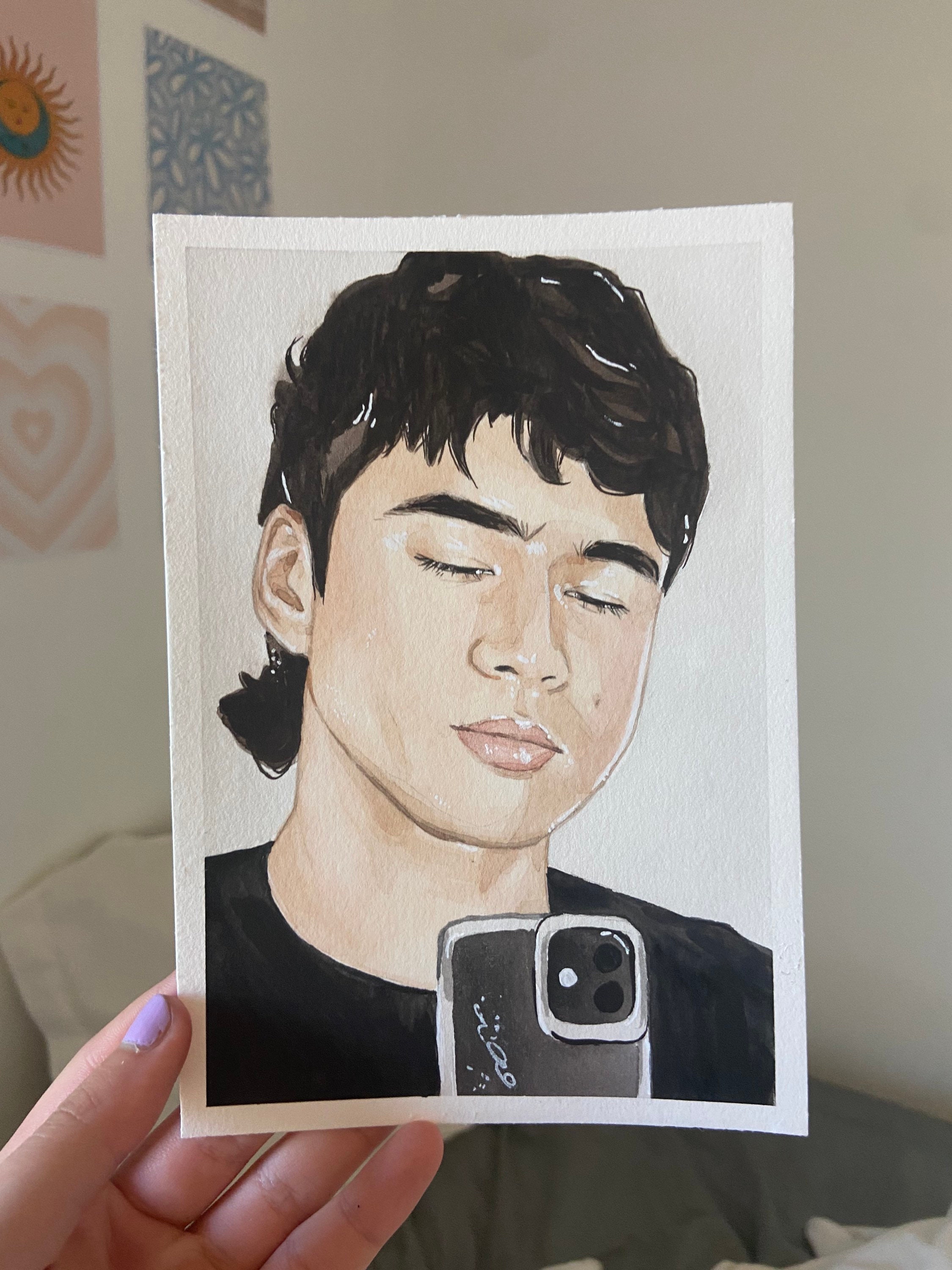 Calum Hood Cartoon Drawing