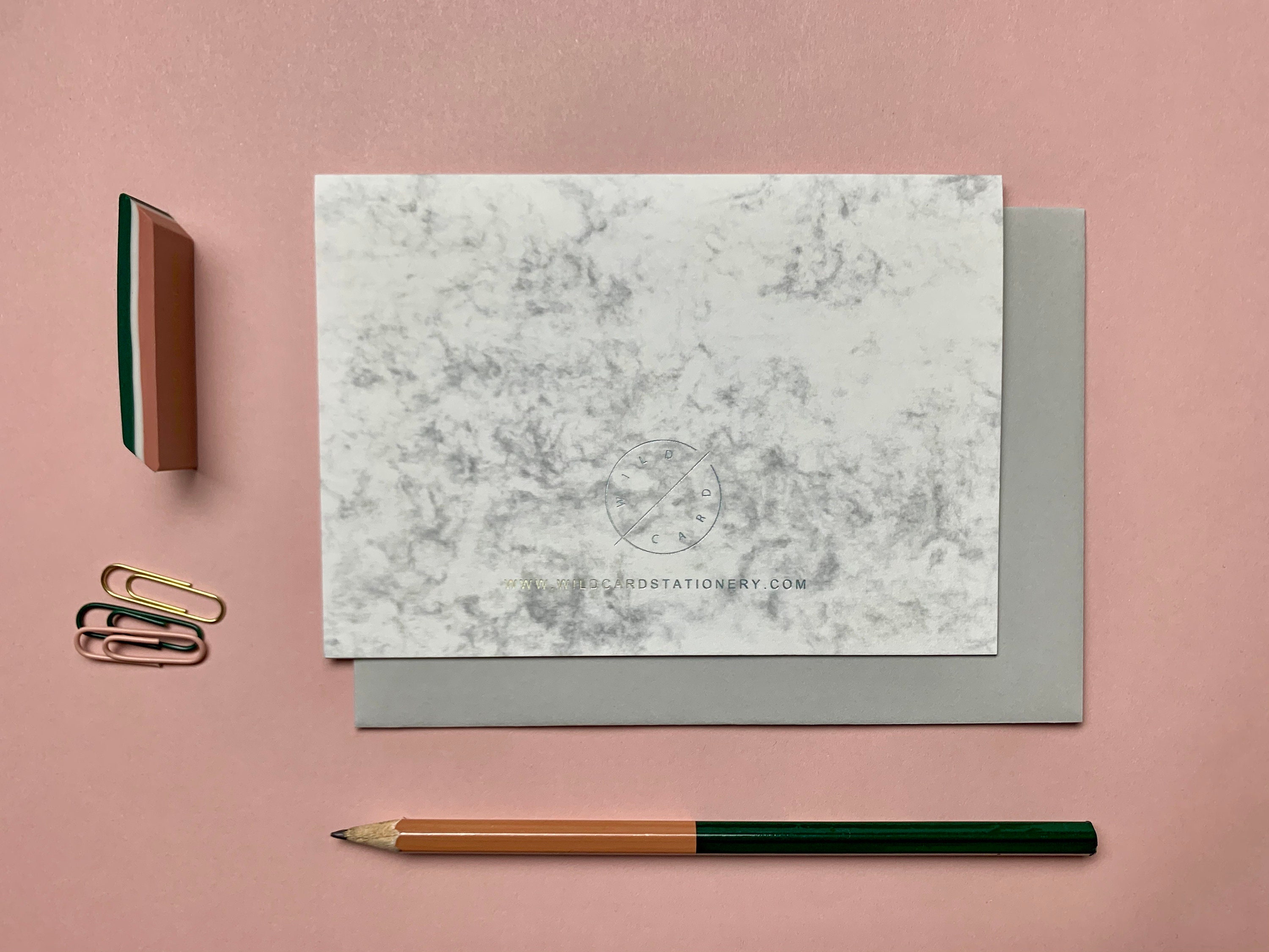 Thank You Card Marble Thank You Card Birthday Thank You Card - Etsy UK