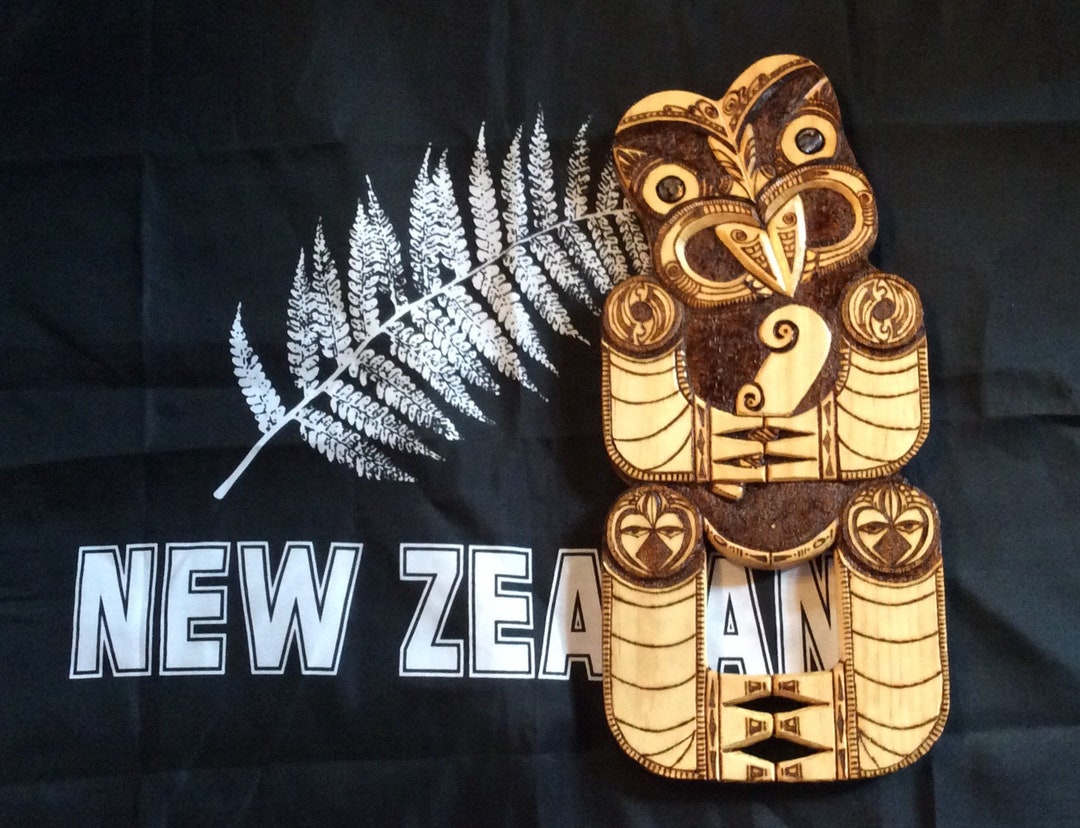 Maori Art Hei Tiki Carving Pyrography Contemporary Maori - Etsy