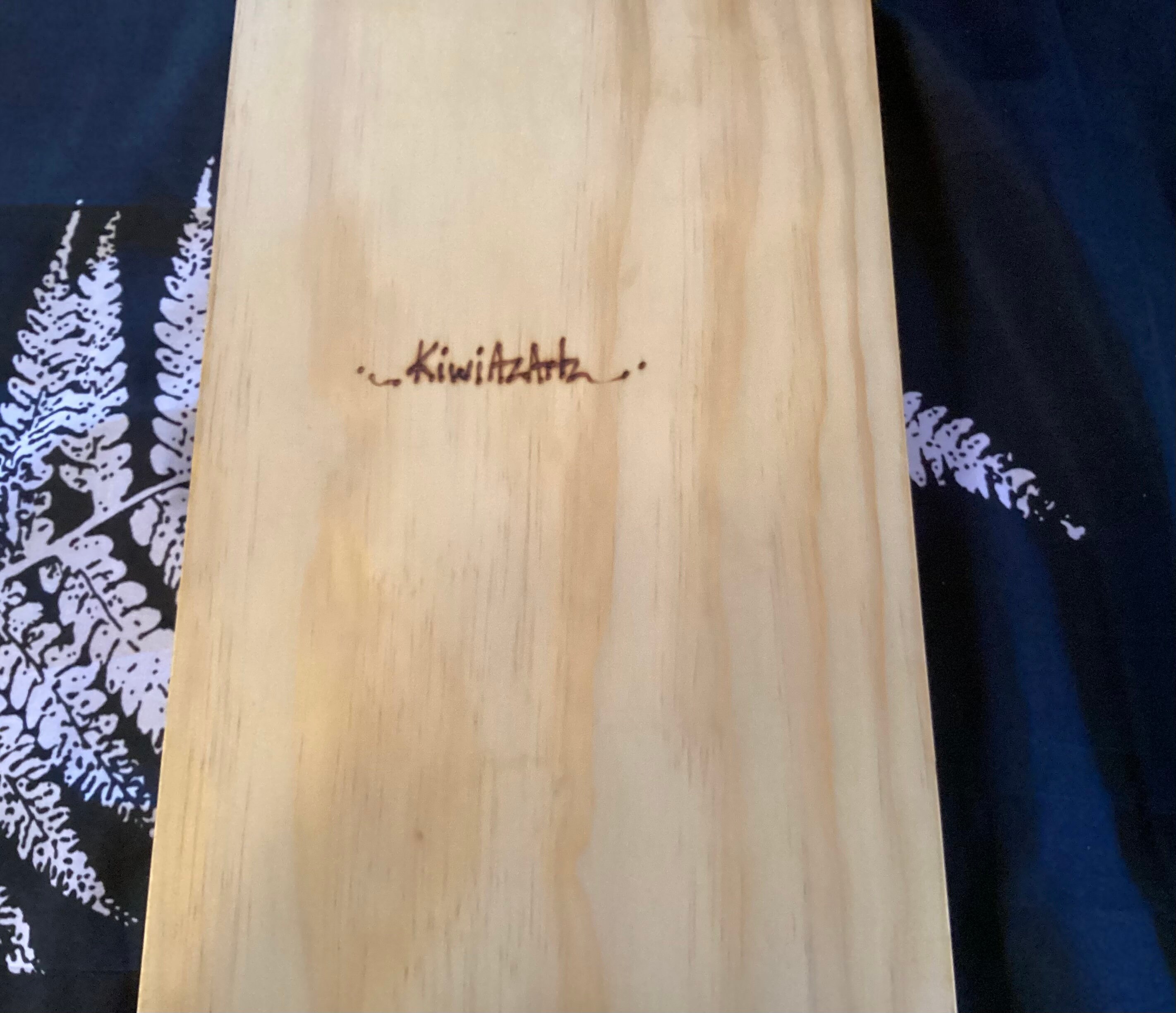 Māori Art Fern Carving Pyrography Contemporary Māori Art - Etsy